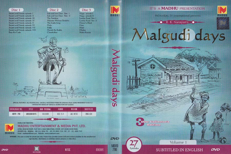 Description - Malgudi Days Vol 1 - 27 Episodes (3 Dvd Set)