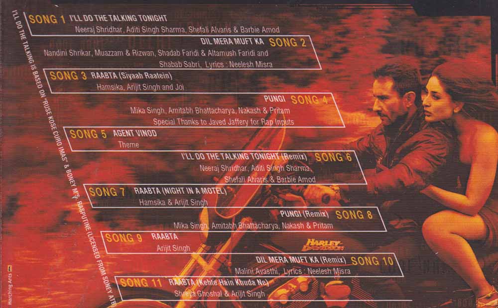 Agent Vinod Dvd Cover