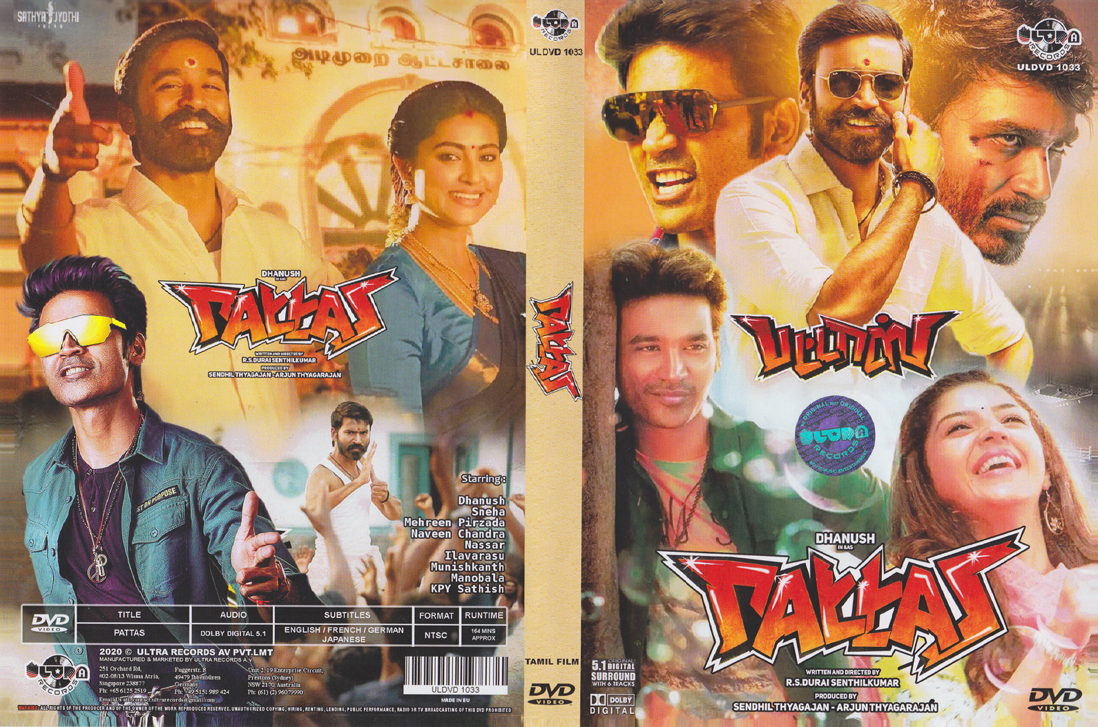 Description - Pattas Tamil DVD